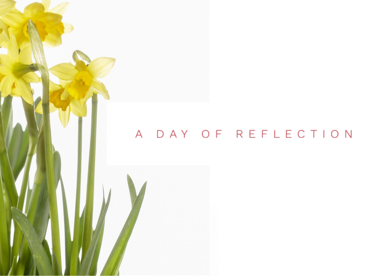 National Day of Reflection - Park News - March 23, 2021